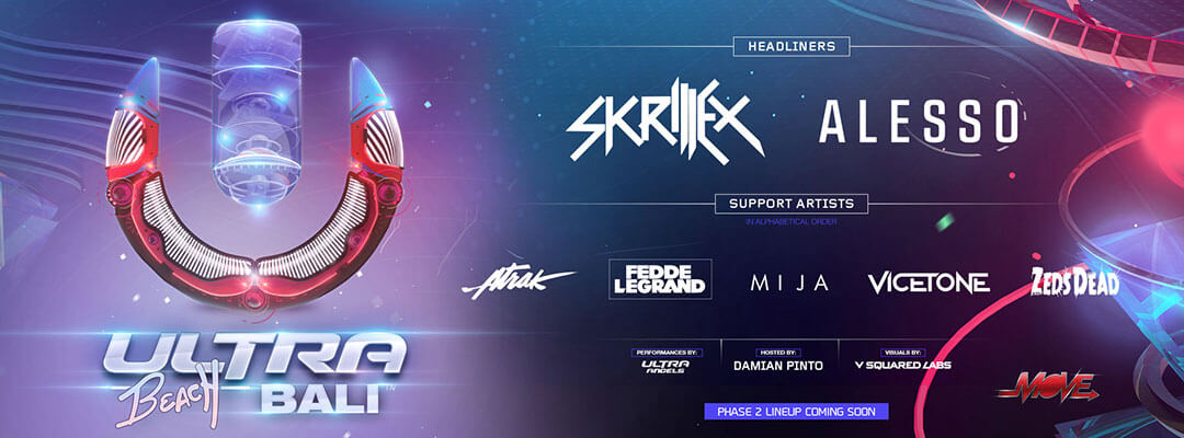 Ultra Bali Drops Massive Phase One Lineup - Ultra Bali